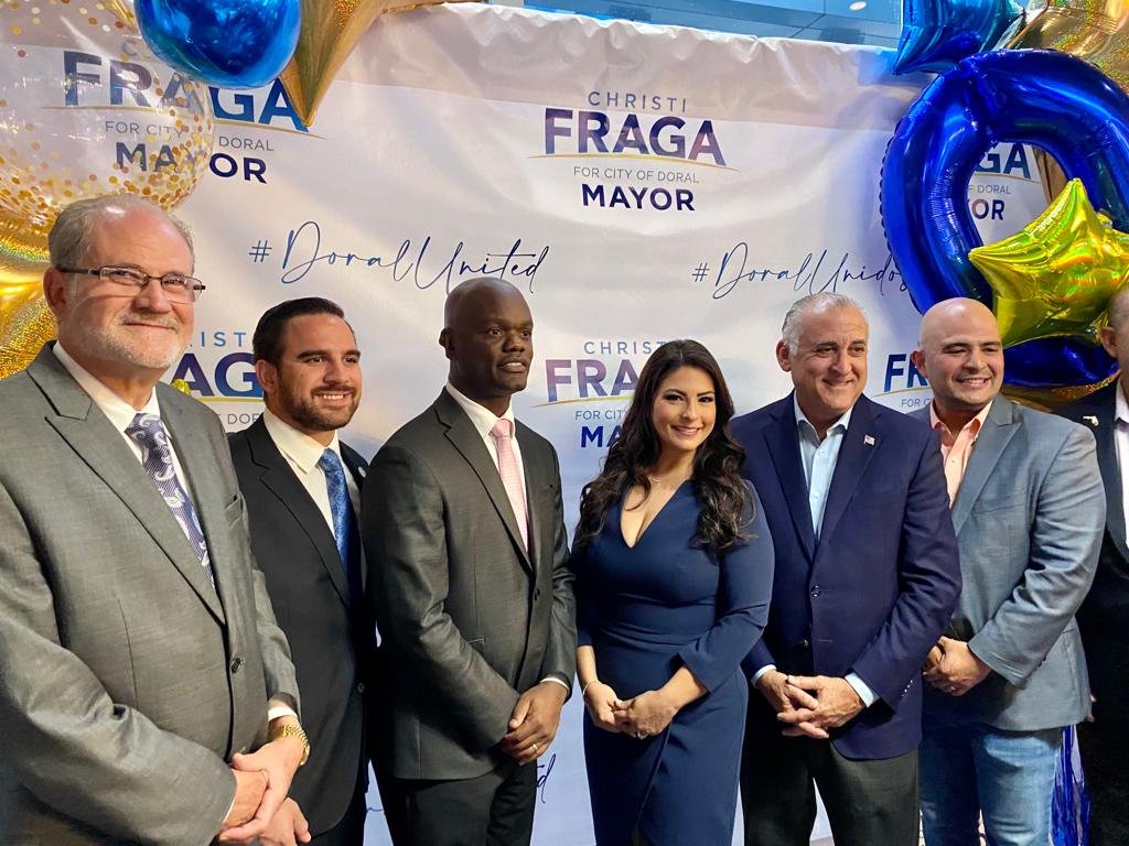 Christi Fraga lanzó candidatura a la alcaldía de Doral con total éxito ...