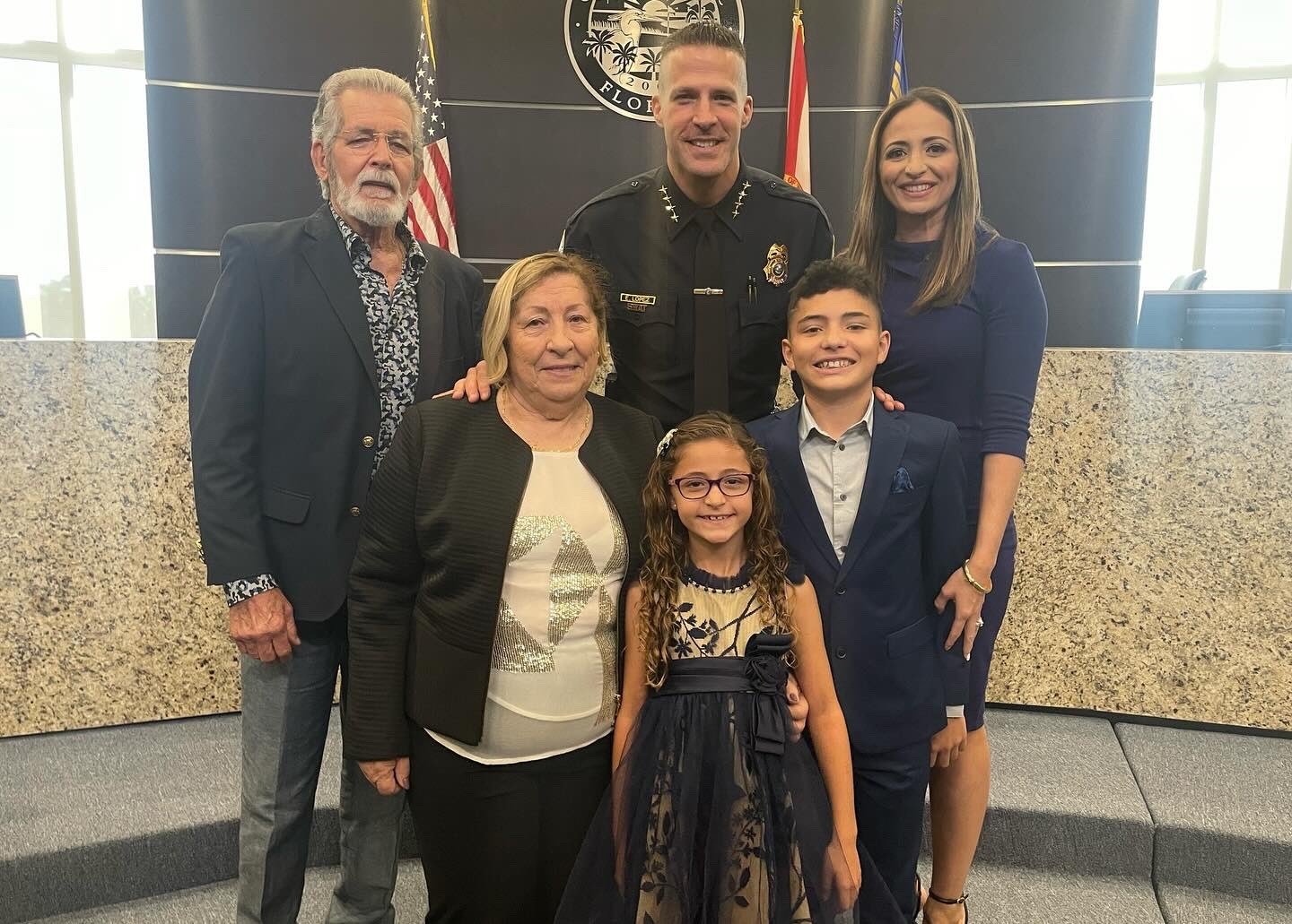 Edwin López cumplió un año como jefe de la policía de Doral - Doral Voice